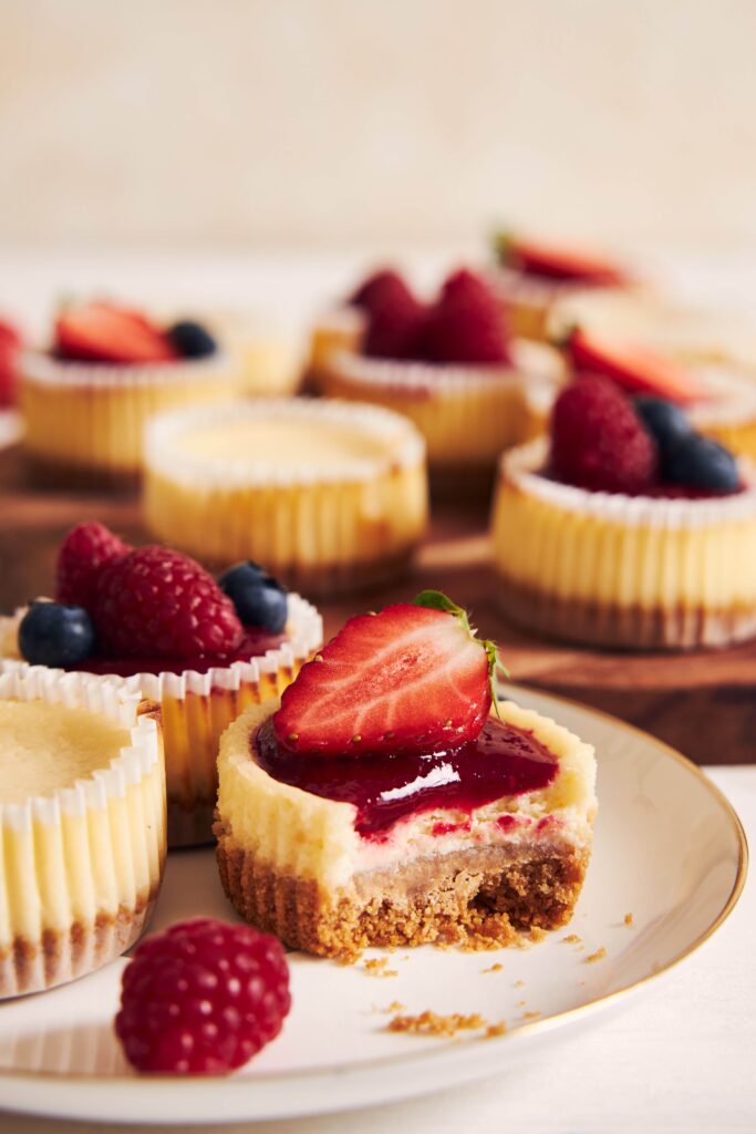 No bake mini cheesecake recipe - skilledcooks